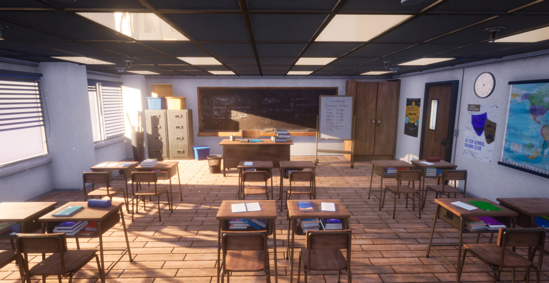 Ana Dasí Martínez - Classroom Diorama Environment