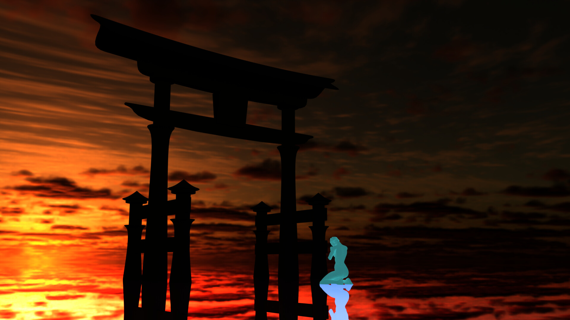 ArtStation - Japanese Style Gate