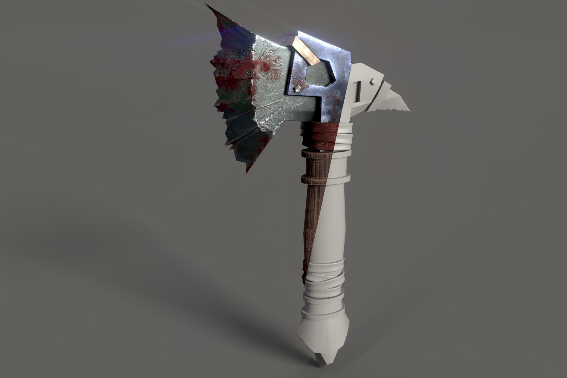 ArtStation - Game Asset - Axe