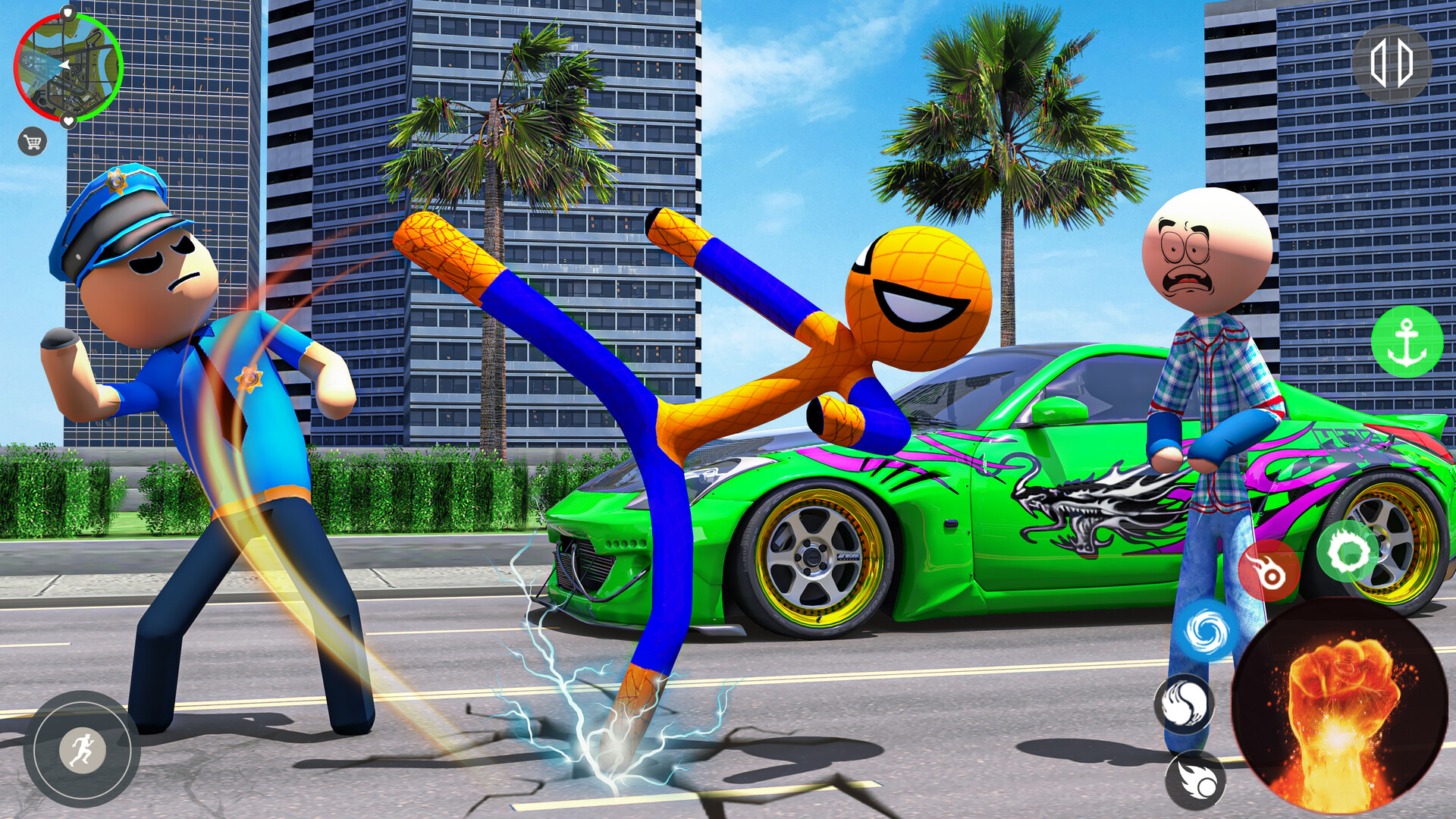 ArtStation - Stickman Rope Hero