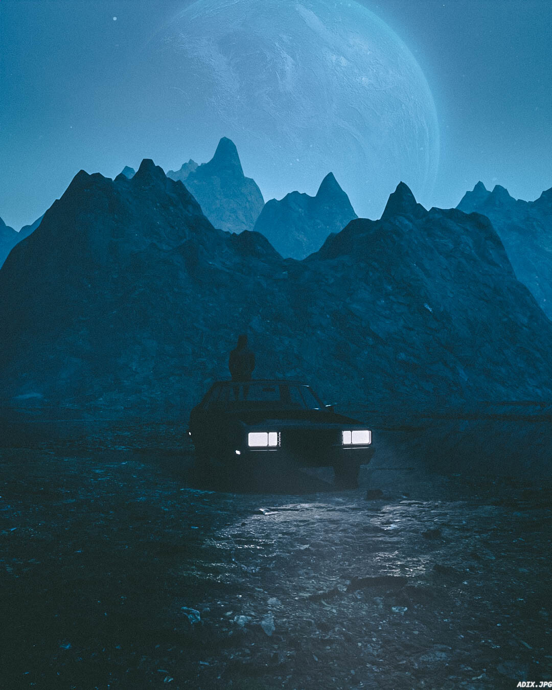 ArtStation - Watching In Silence.