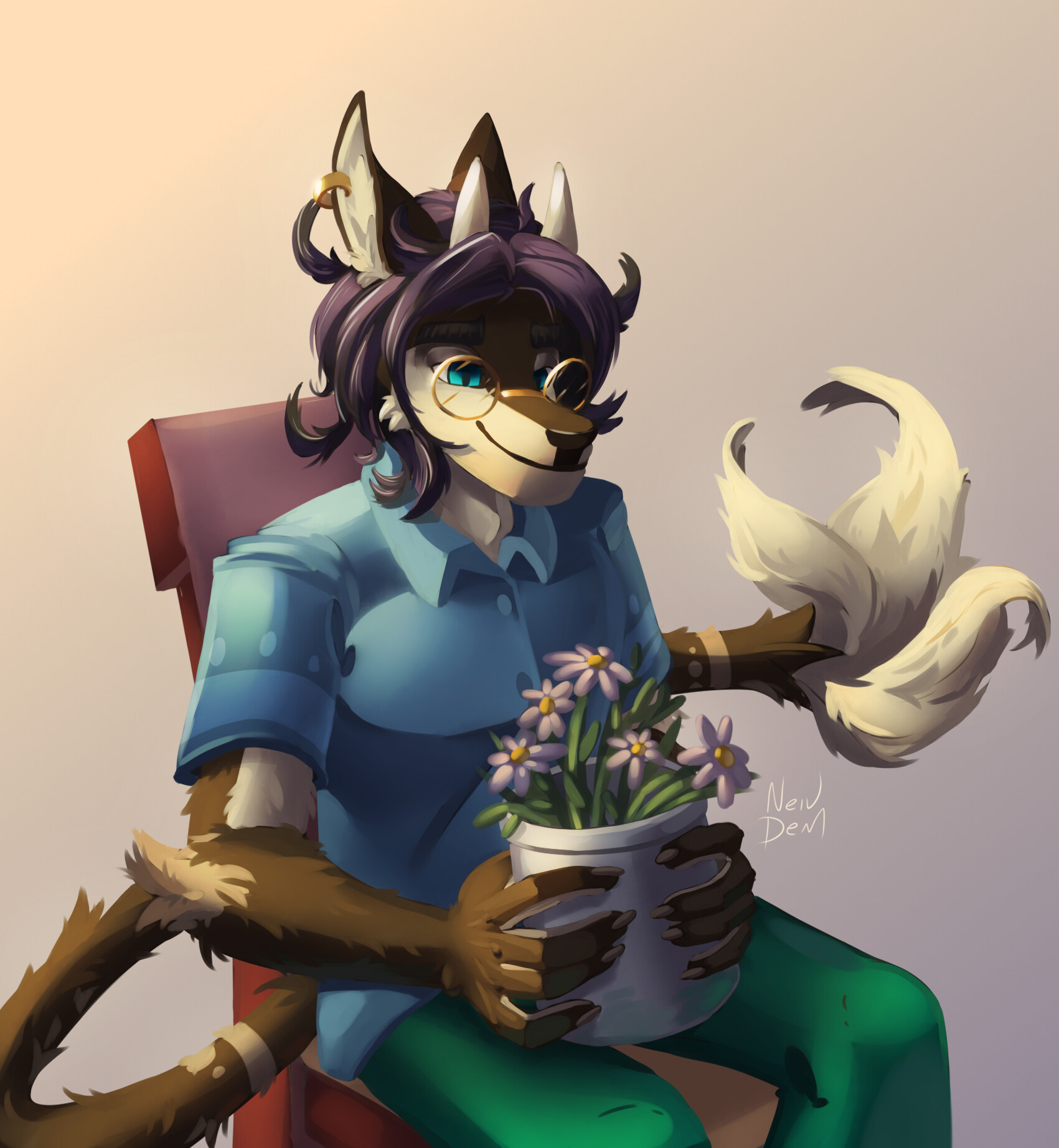 ArtStation - Daisy bloom