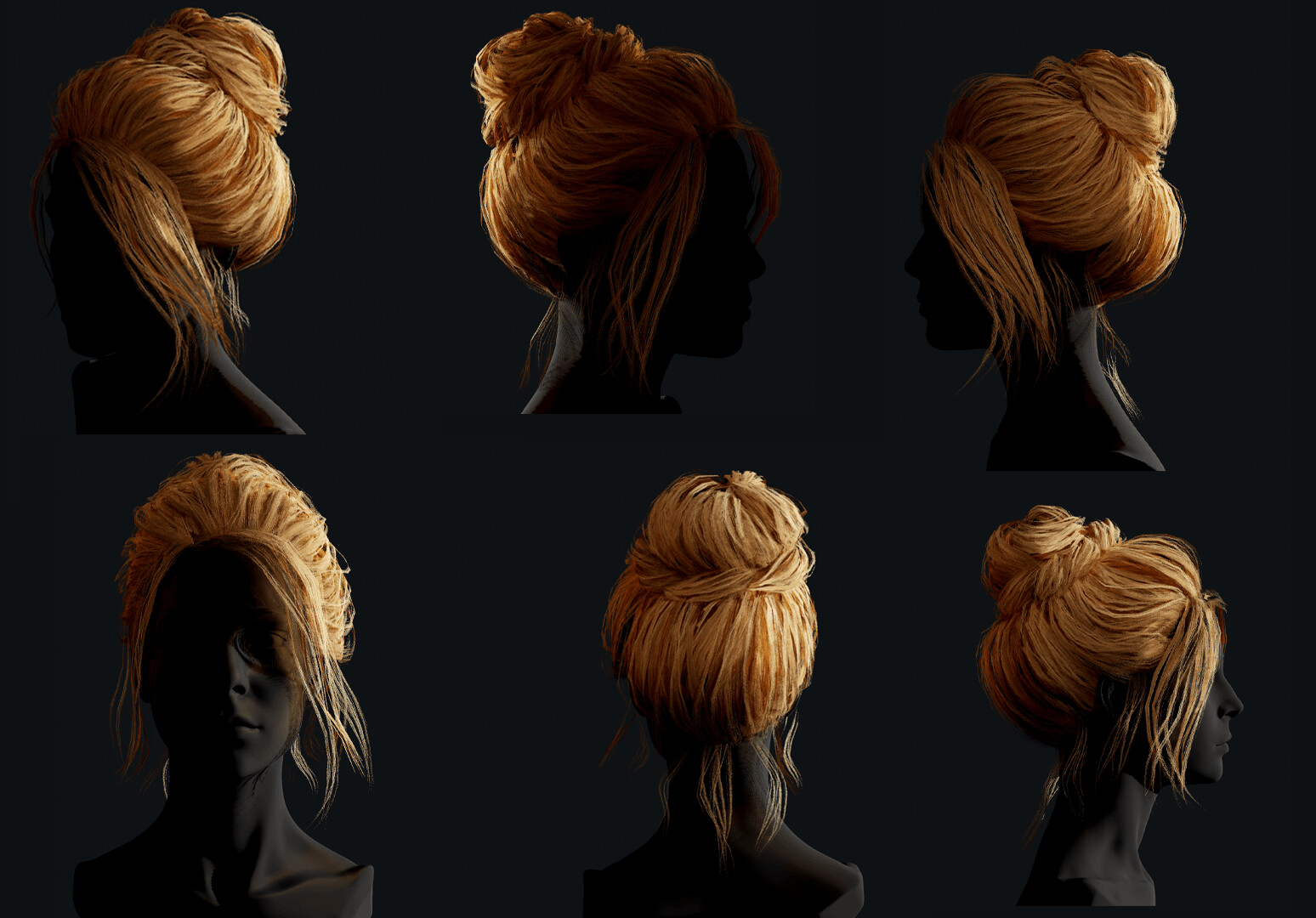 ArtStation - Real Time Hair
