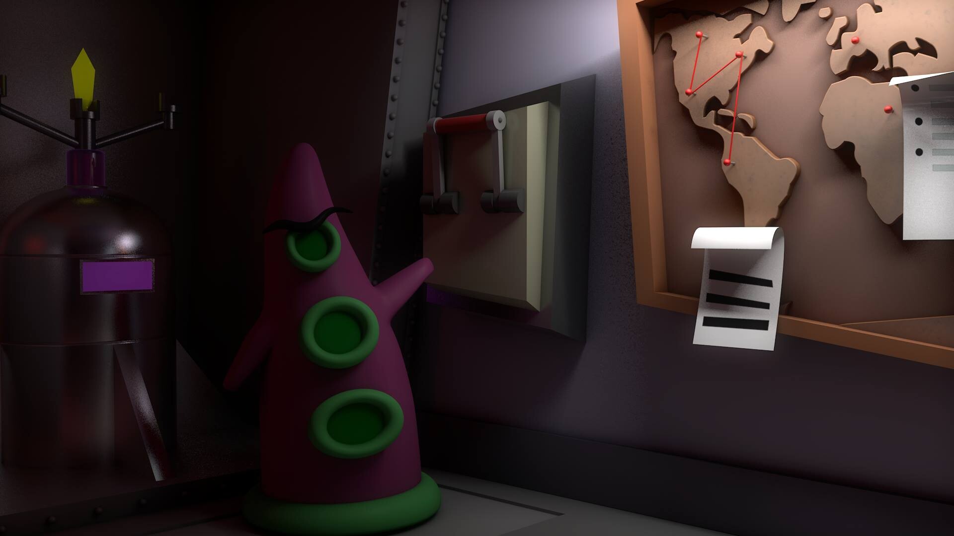 ArtStation - "Day with the Tentacle" Project