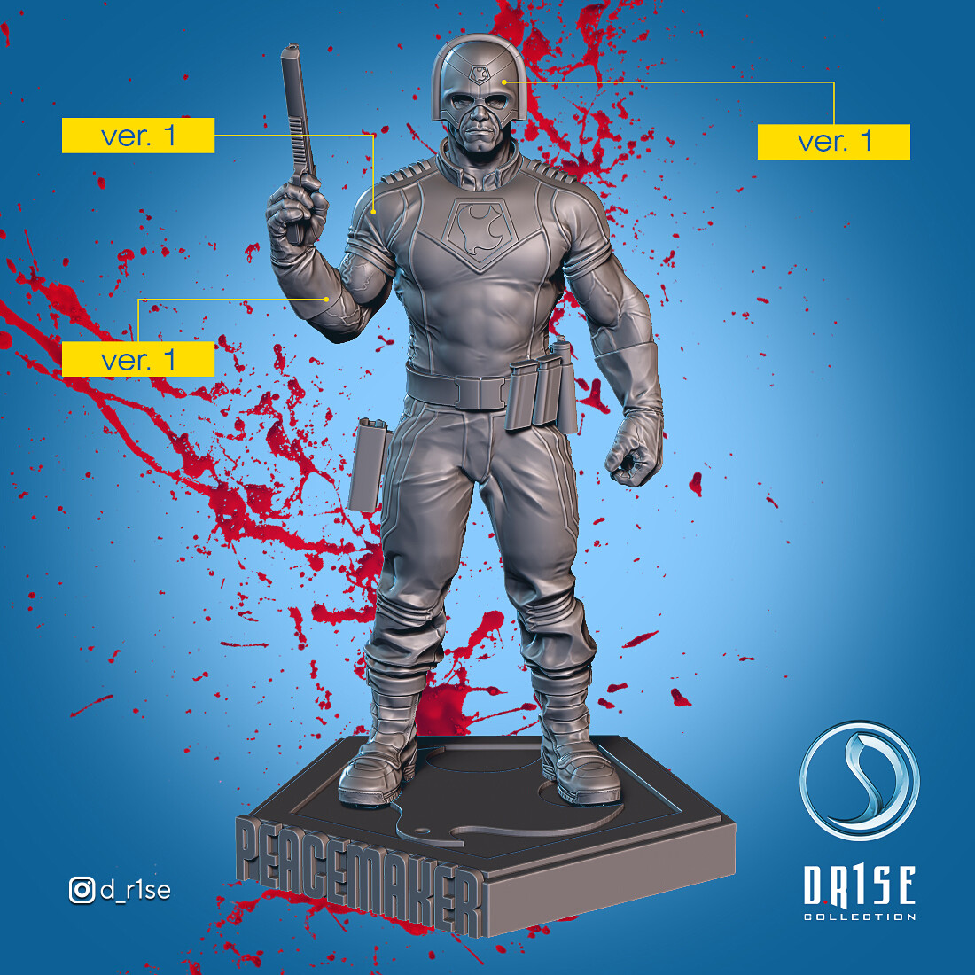 ArtStation - Peacemaker statue for print