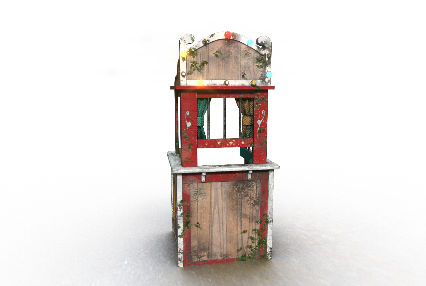 ArtStation - External Exam - Ticket Booth