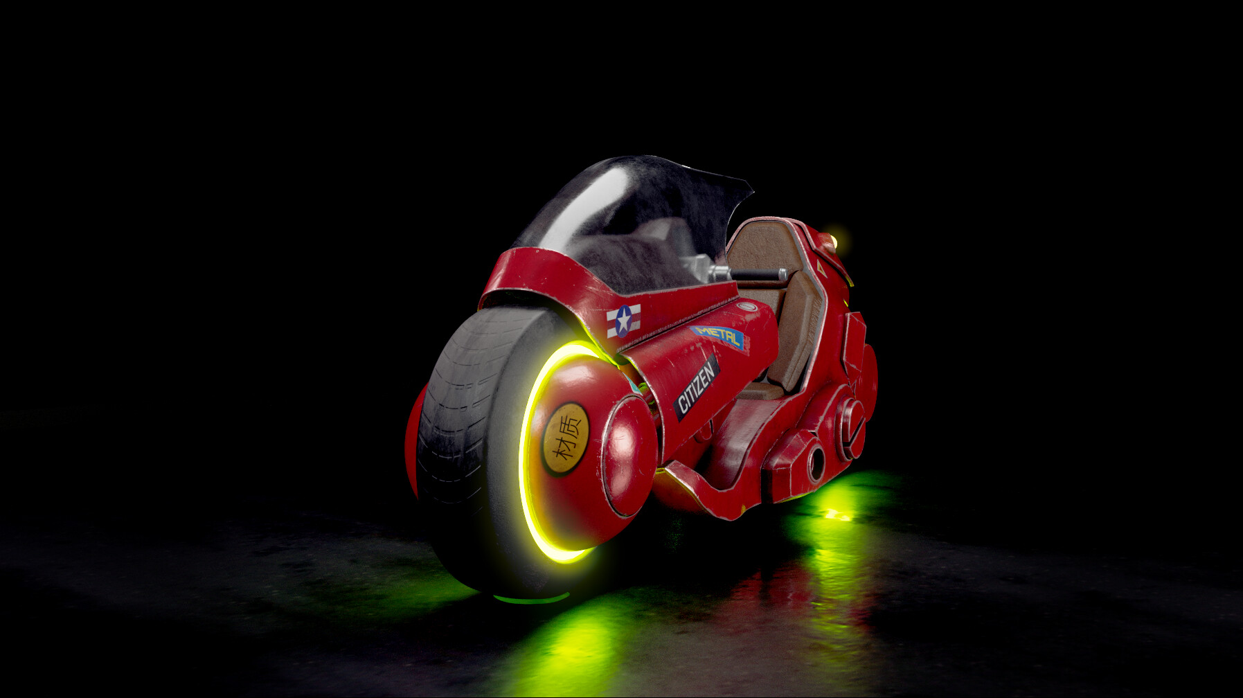 ArtStation - Akira Bike