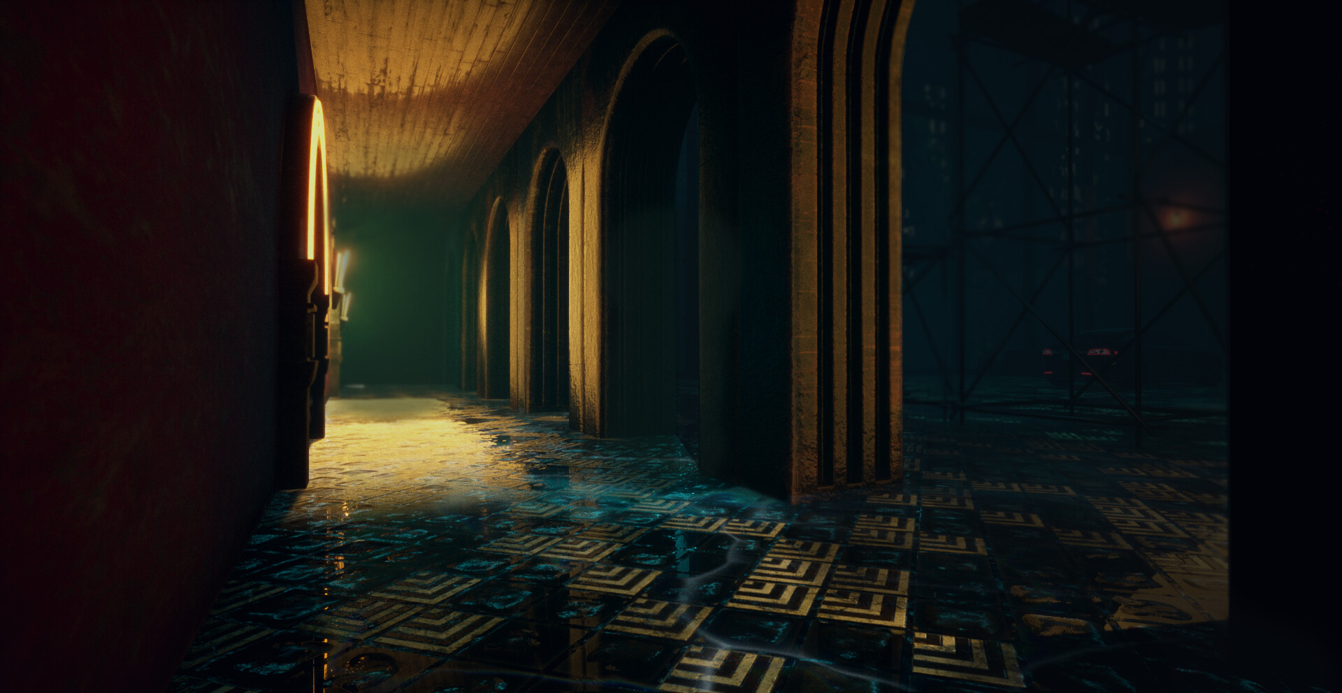 ArtStation - BIOSHOCK ENVIRONMENT - UE4