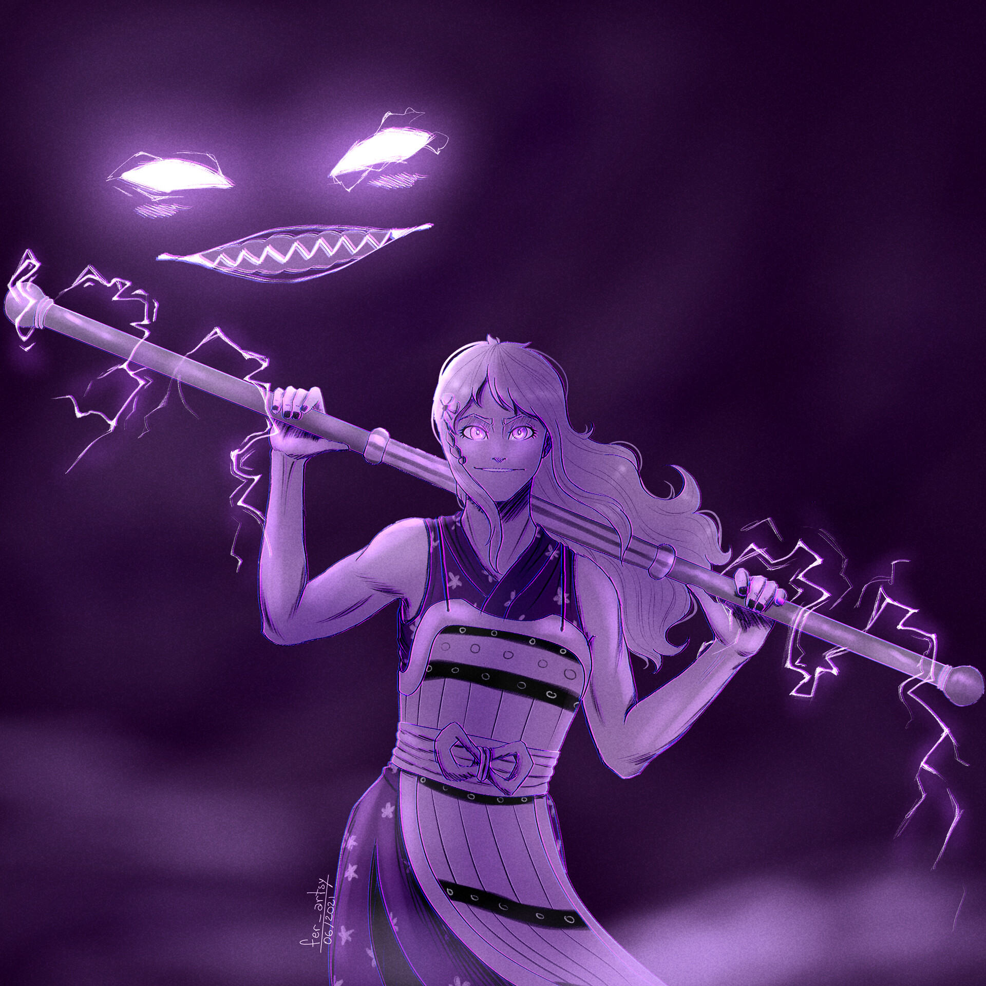 ArtStation - [FanArt] Lightning