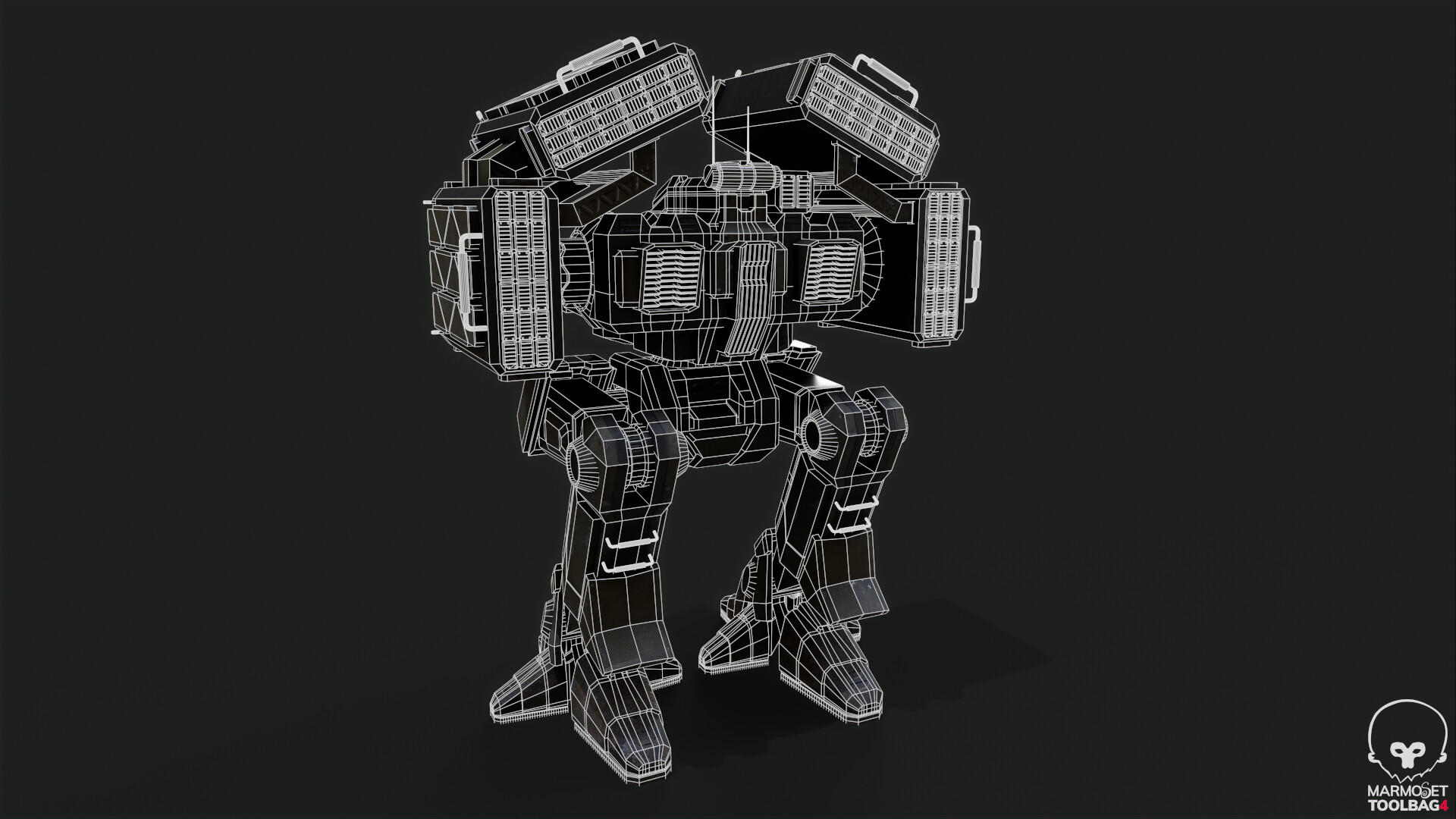 Anton Sherlock - Bane 3 - Clan Mech model for MW5 Community Asset Bundle