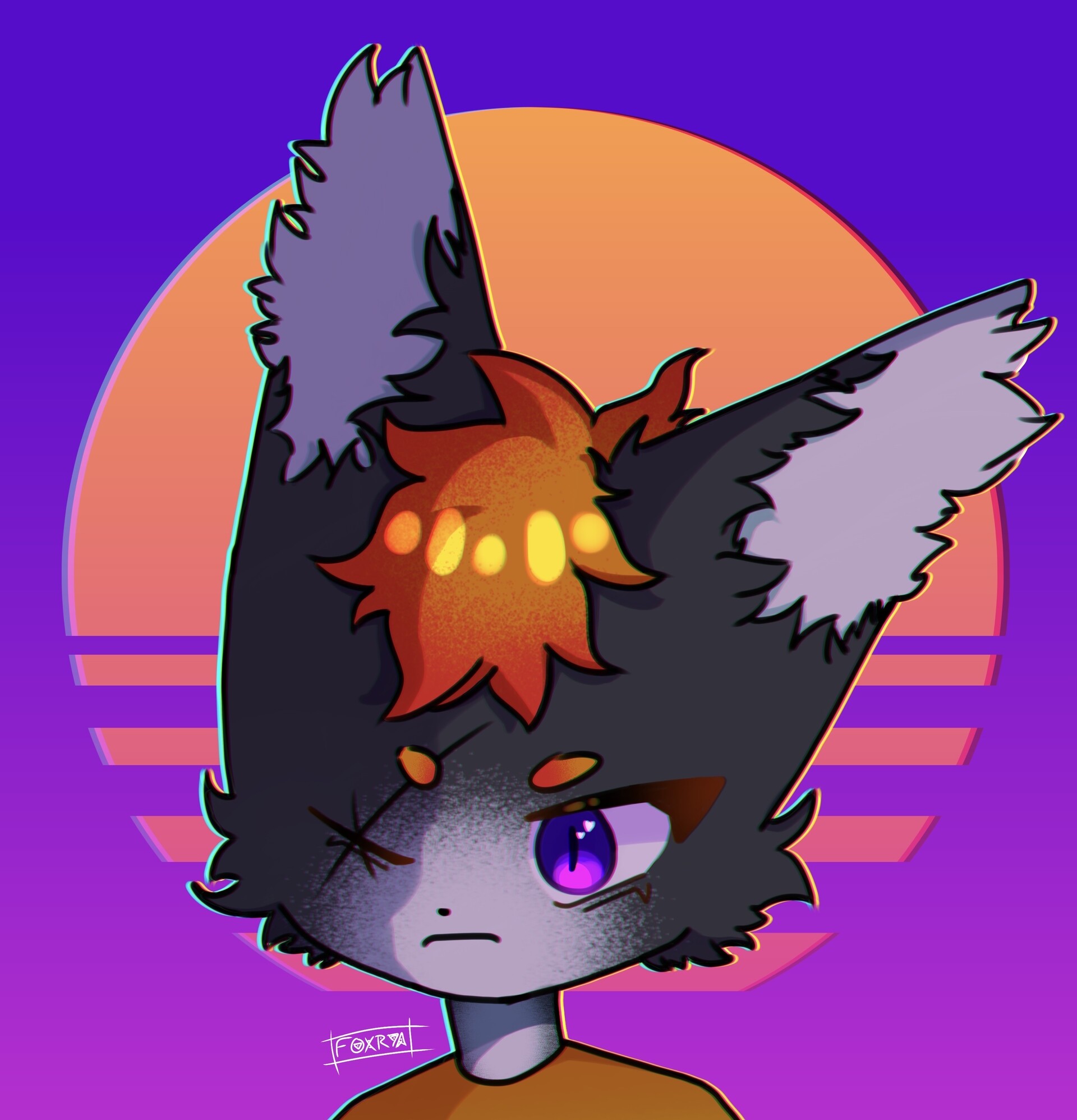 ArtStation - Chibi cat icon