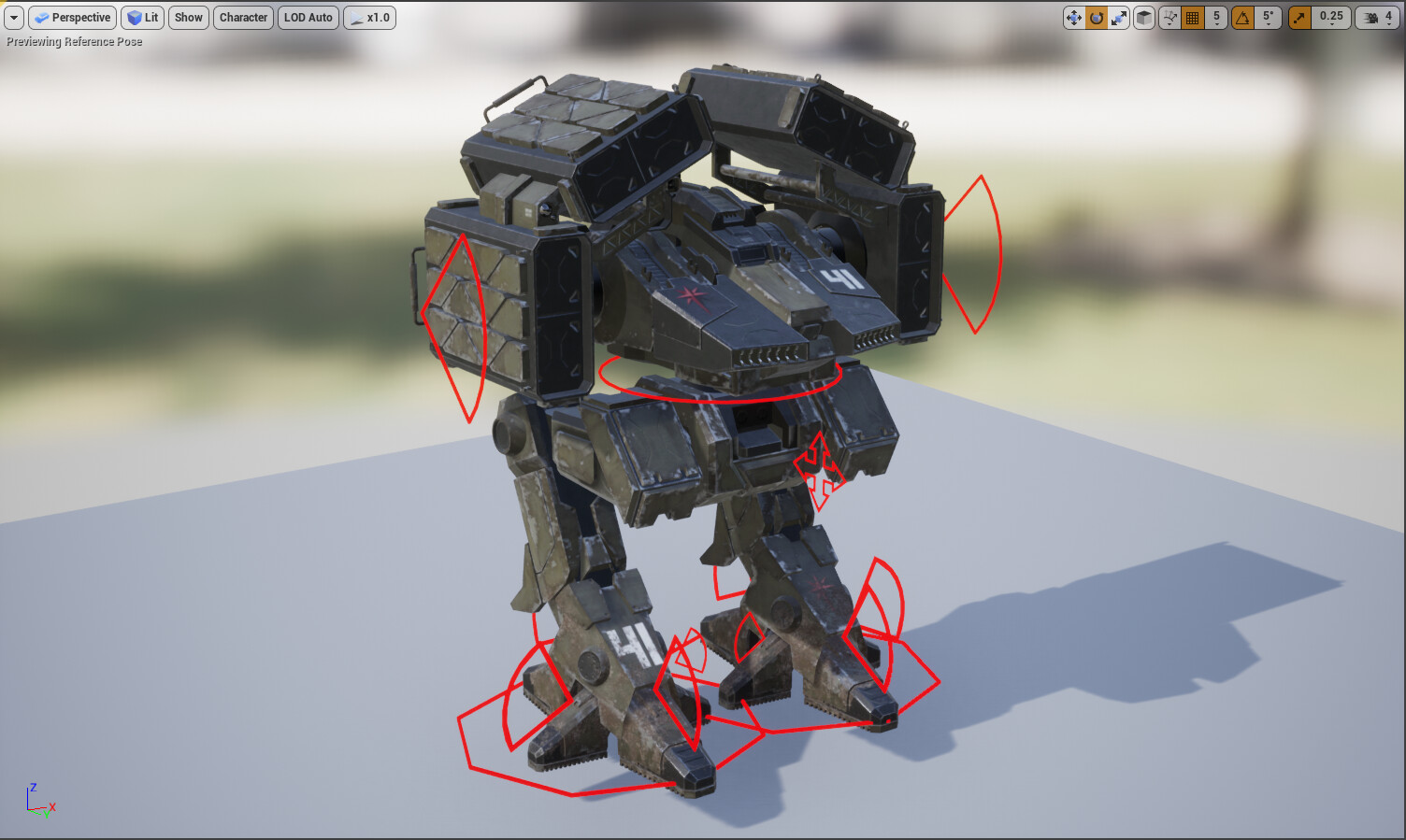 Anton Sherlock - Bane 3 - Clan Mech model for MW5 Community Asset Bundle