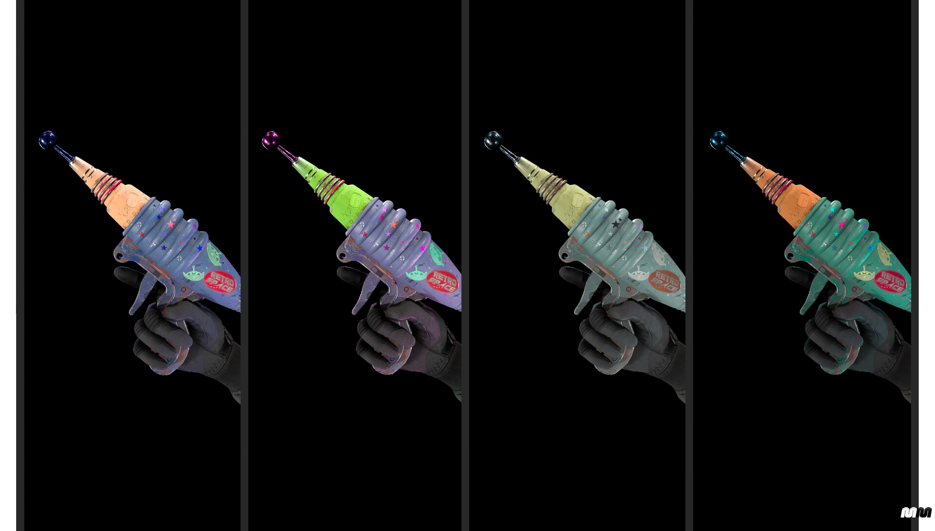 Manolo Mendoza - Retro Space - Ray Gun