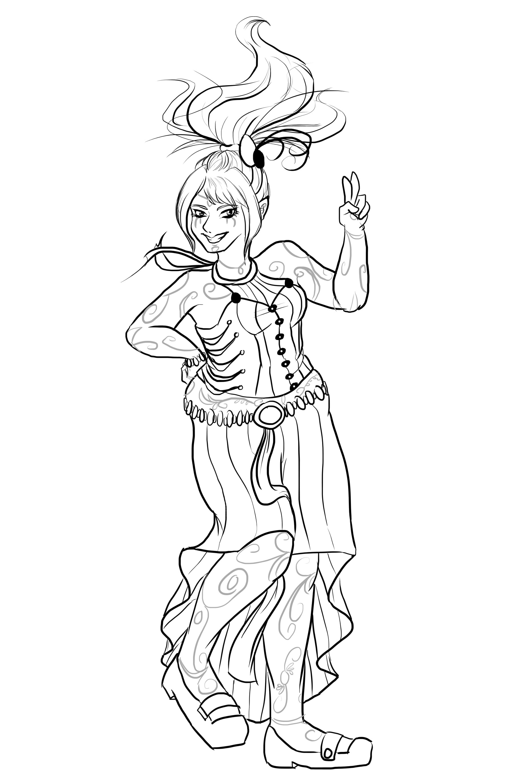 ArtStation - 2017 Line Art