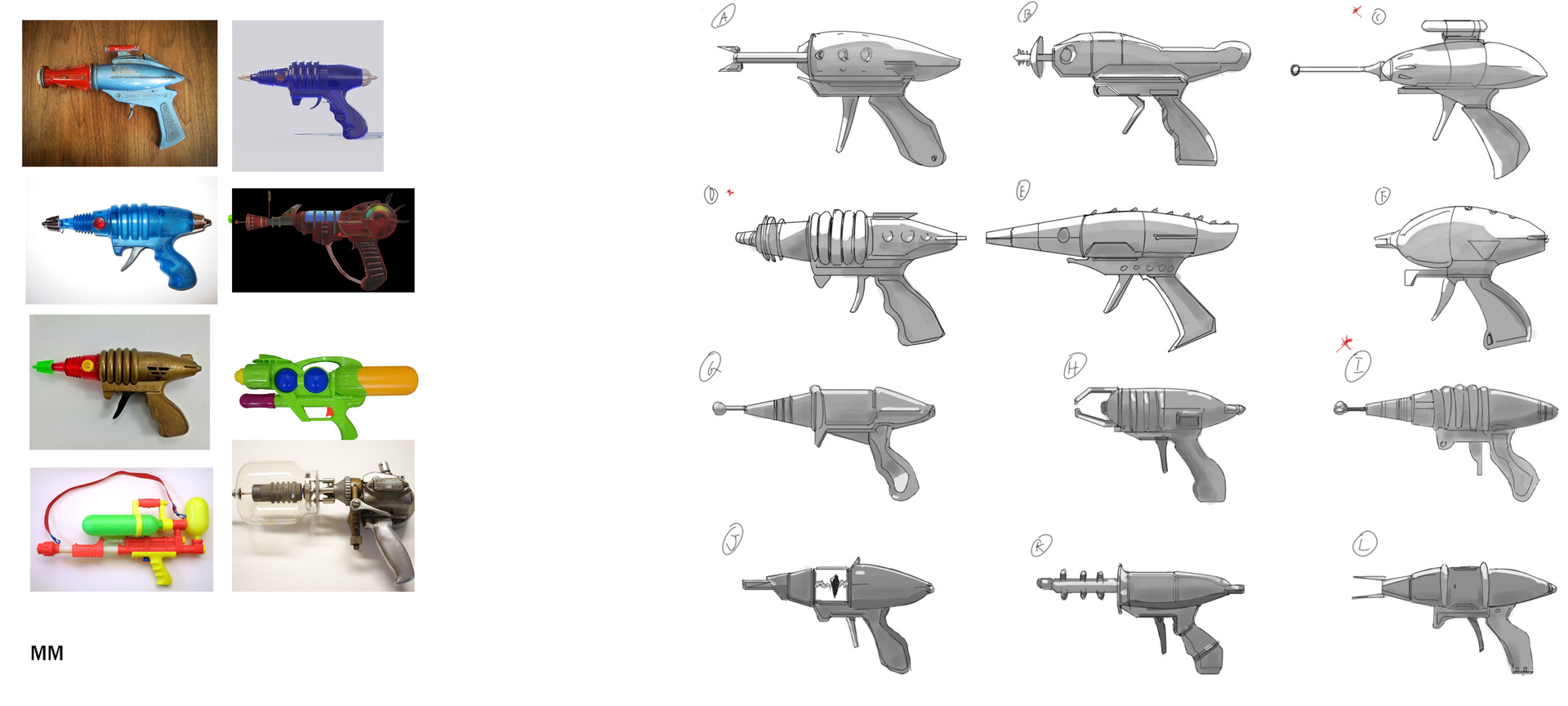 Manolo Mendoza - Retro Space - Ray Gun