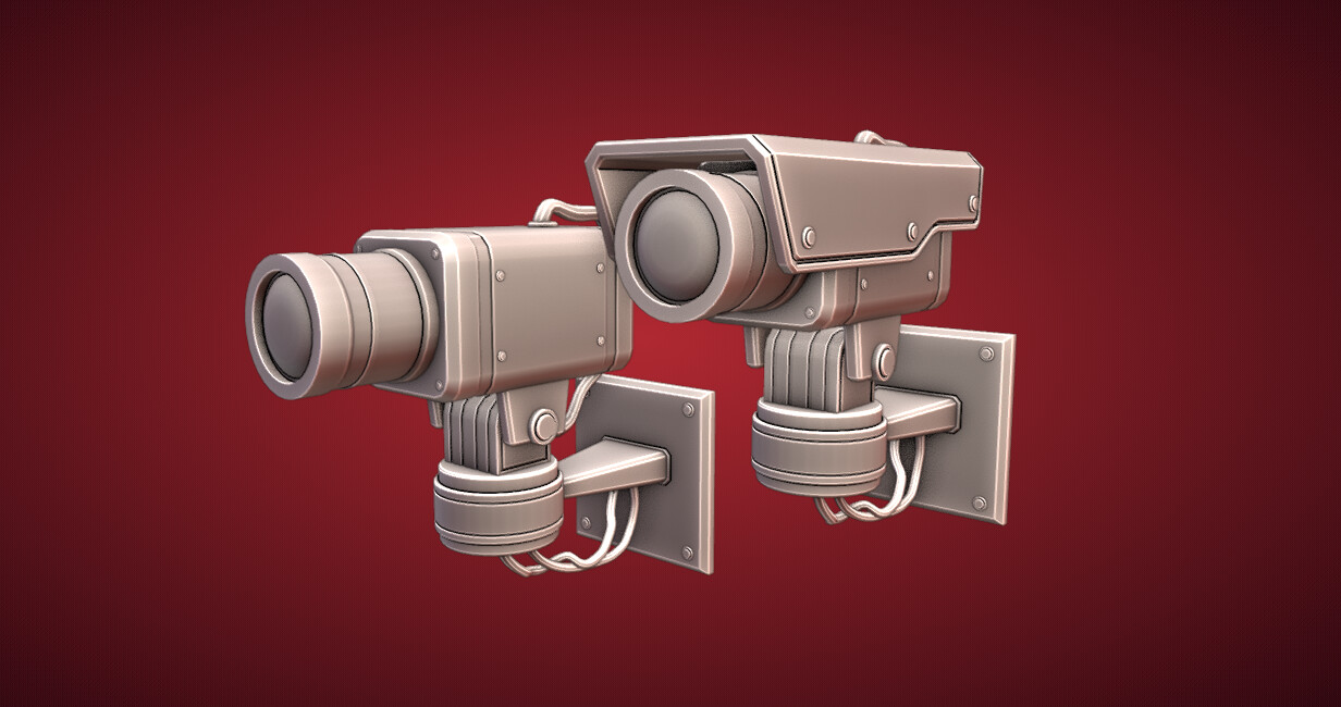 ArtStation - Stylized Security Camera
