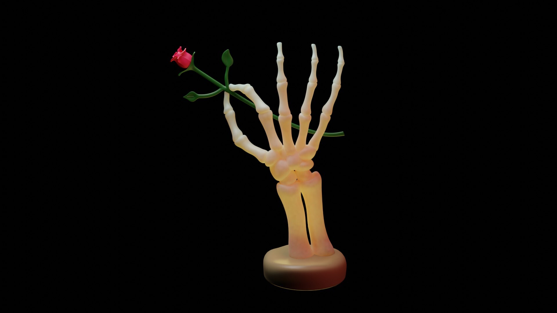 ArtStation - Rose in Hand