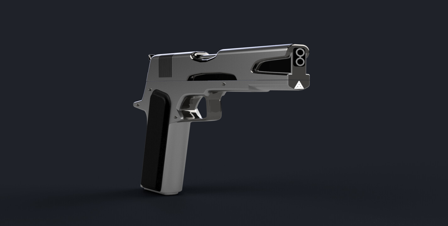 ArtStation - Generic Pistol