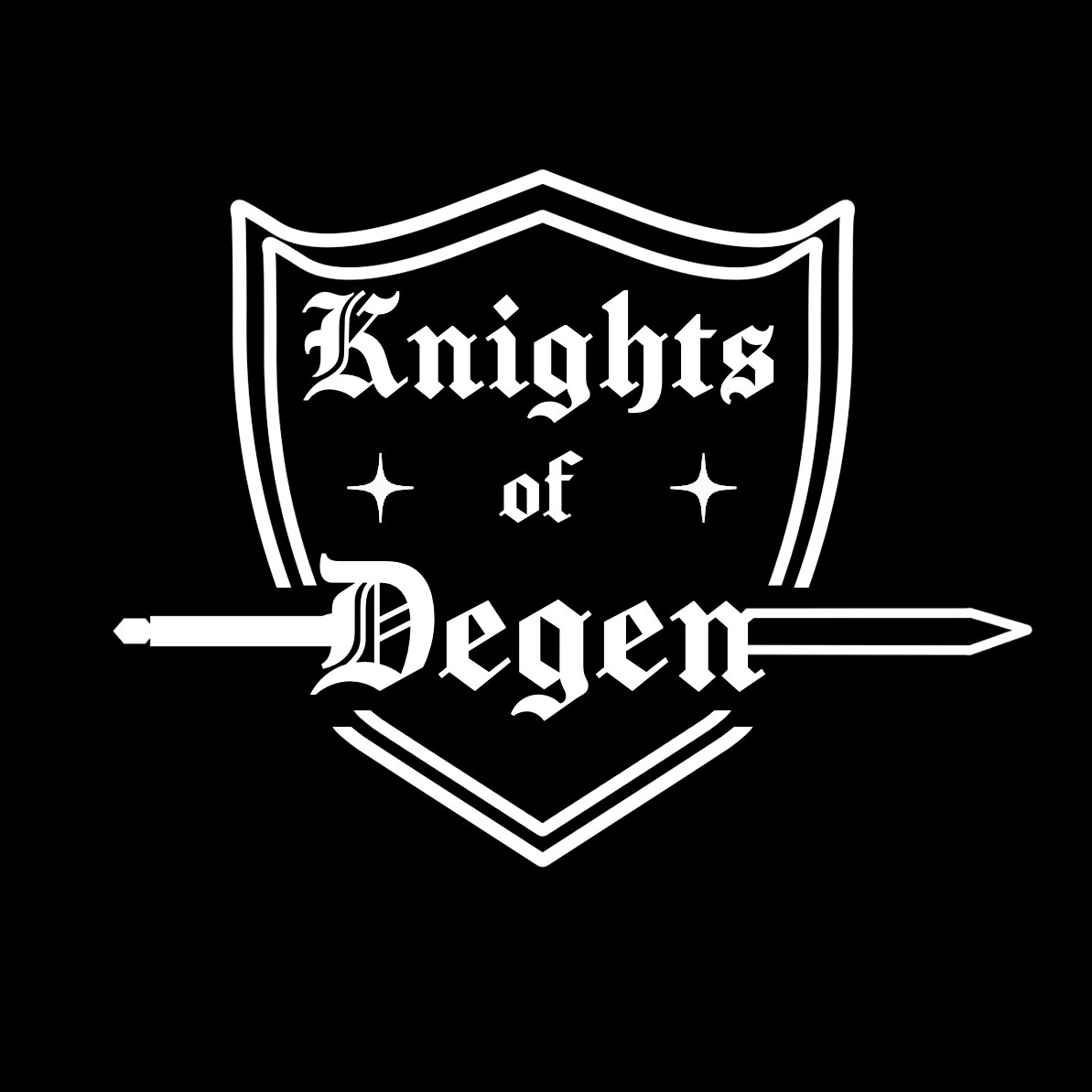 ArtStation - Logo Symbol for FCF Team name “Knights Of Degen”