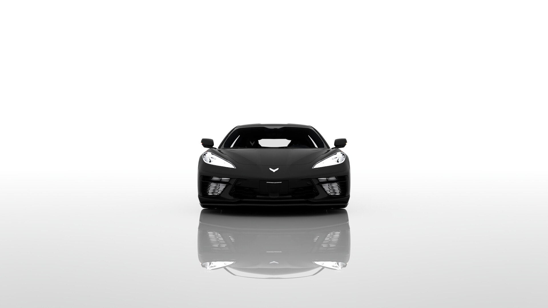 ArtStation - Corvette C8 GrabCAD model with new RS Materials and Renders