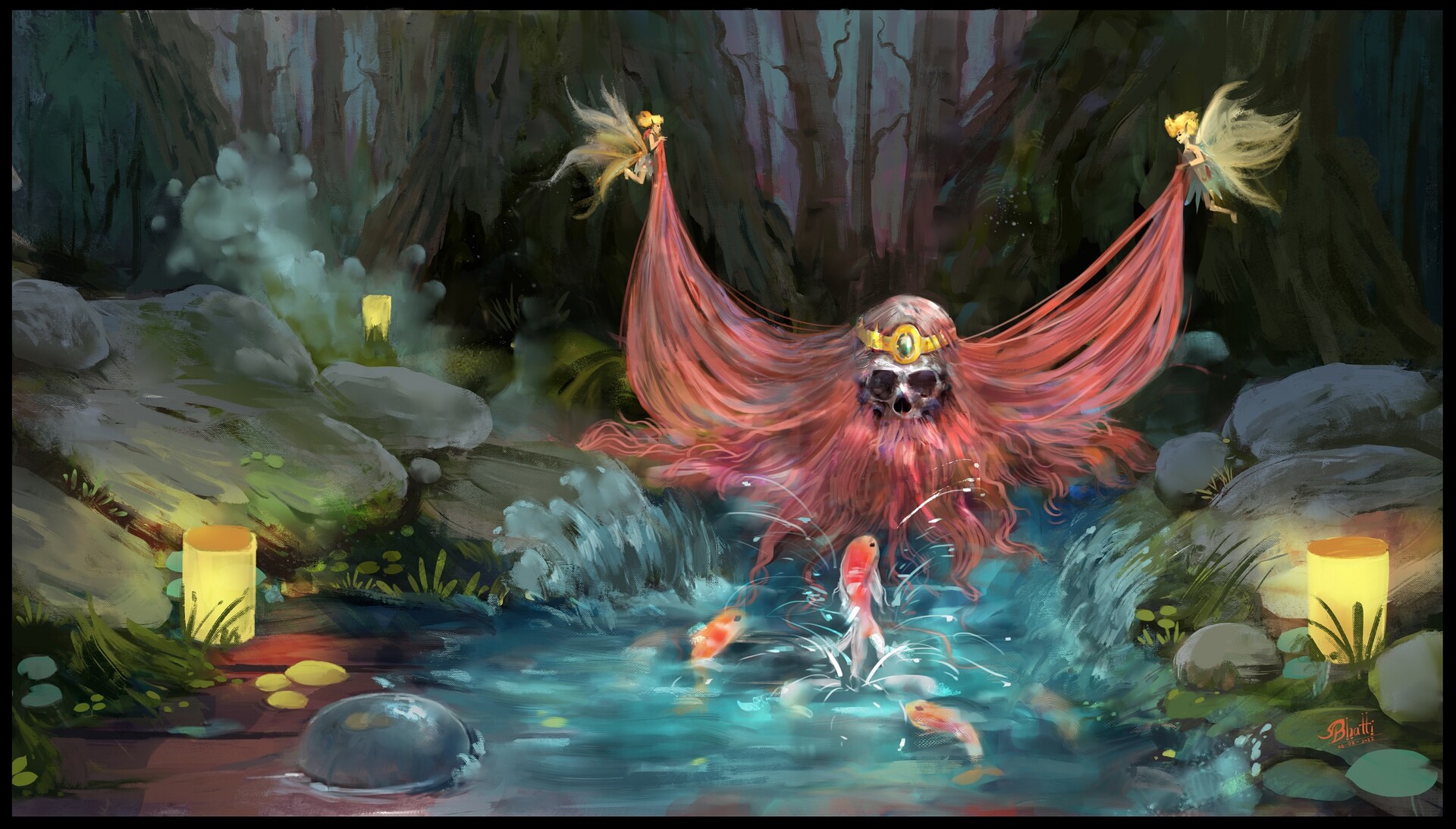 ArtStation - The Fallen Warrior