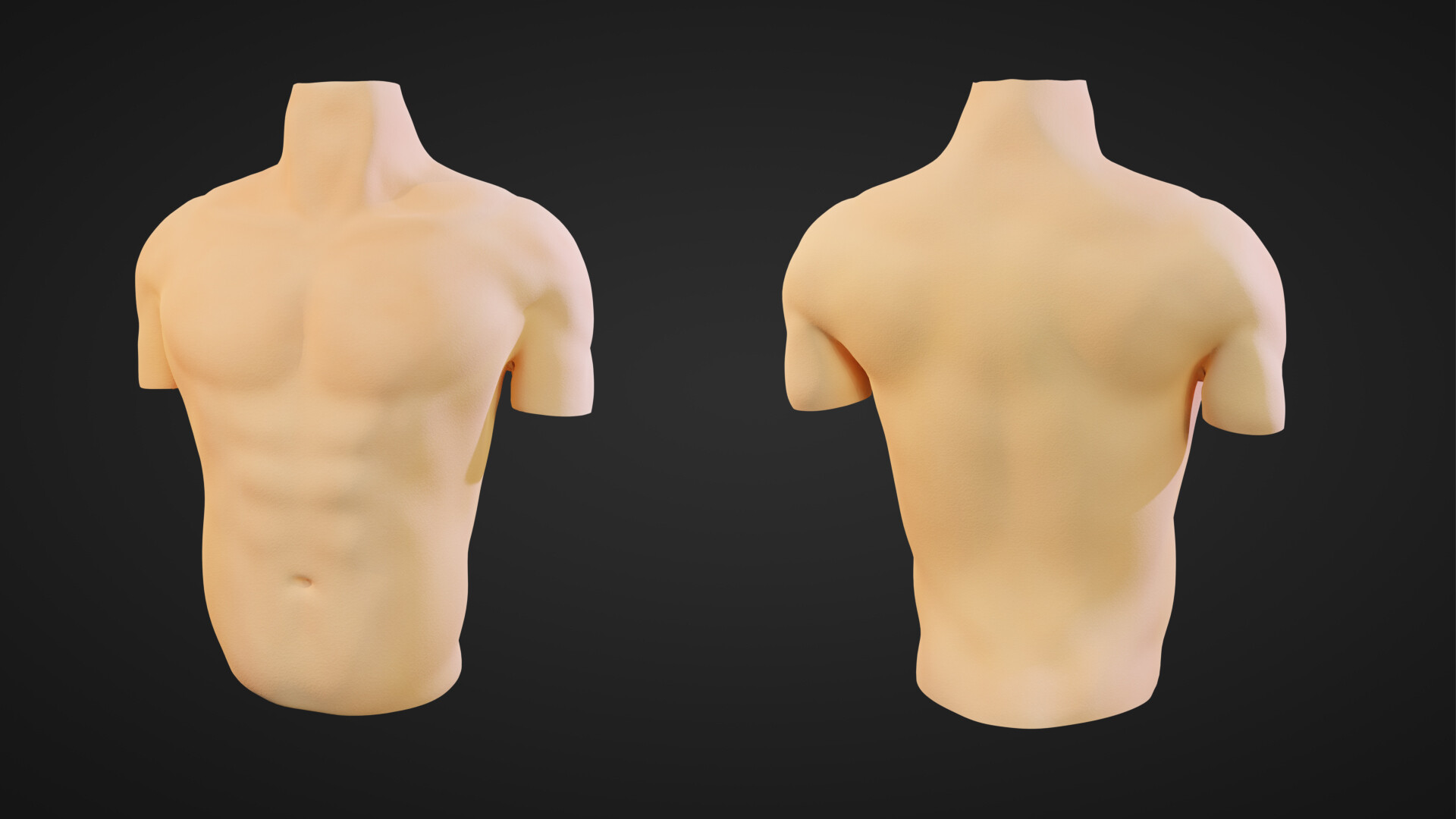 ArtStation - Male Torso Sculpt