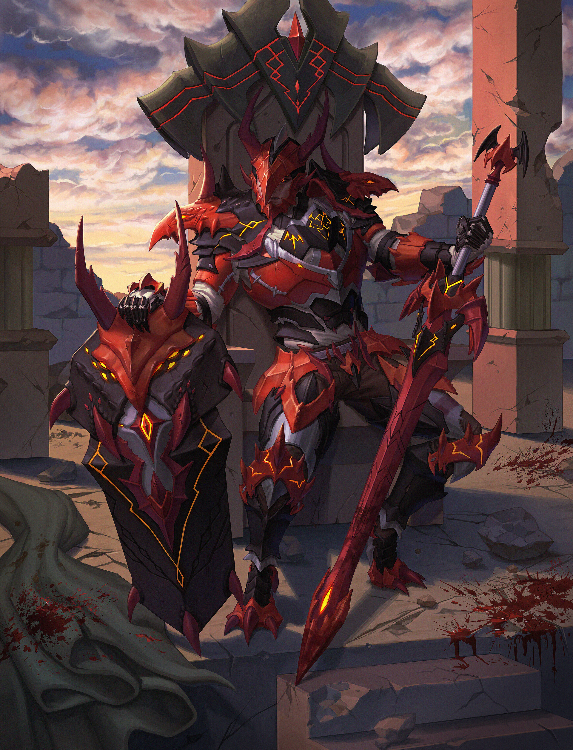 ArtStation - Dragon knight