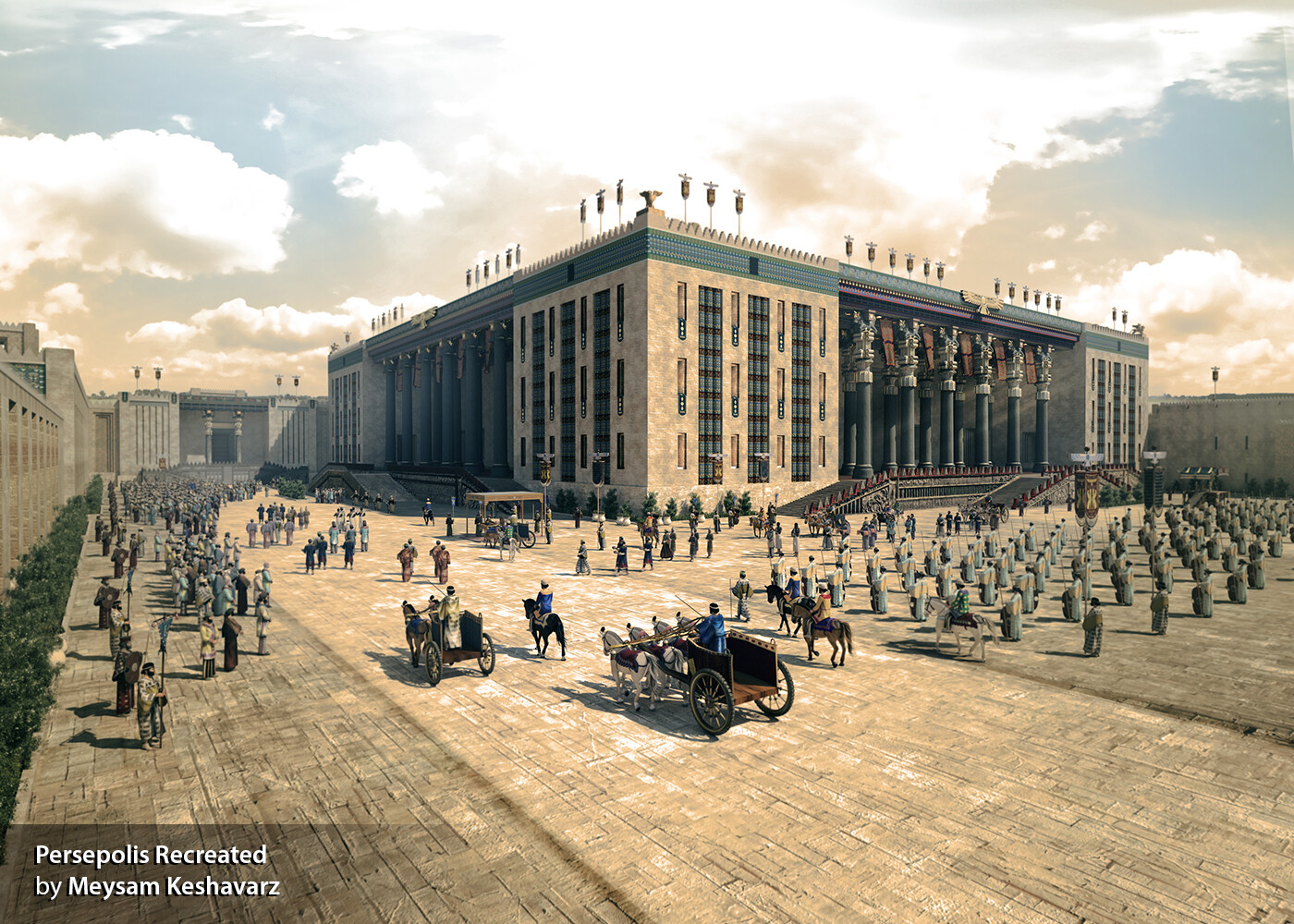 Persepolis City Reconstruction