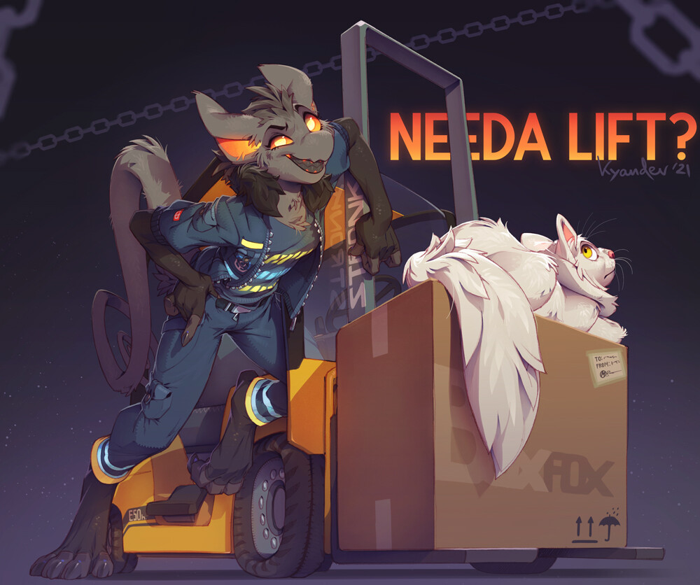 Kyander Art - Anthro portraits commissions