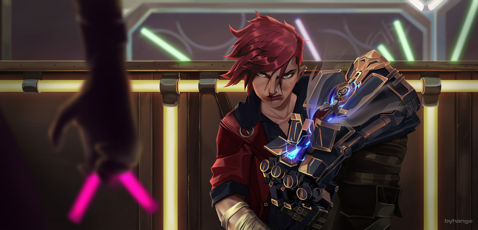ArtStation - VI arcane Fanart