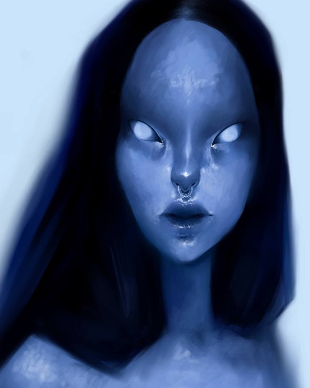 ArtStation - Alien girl