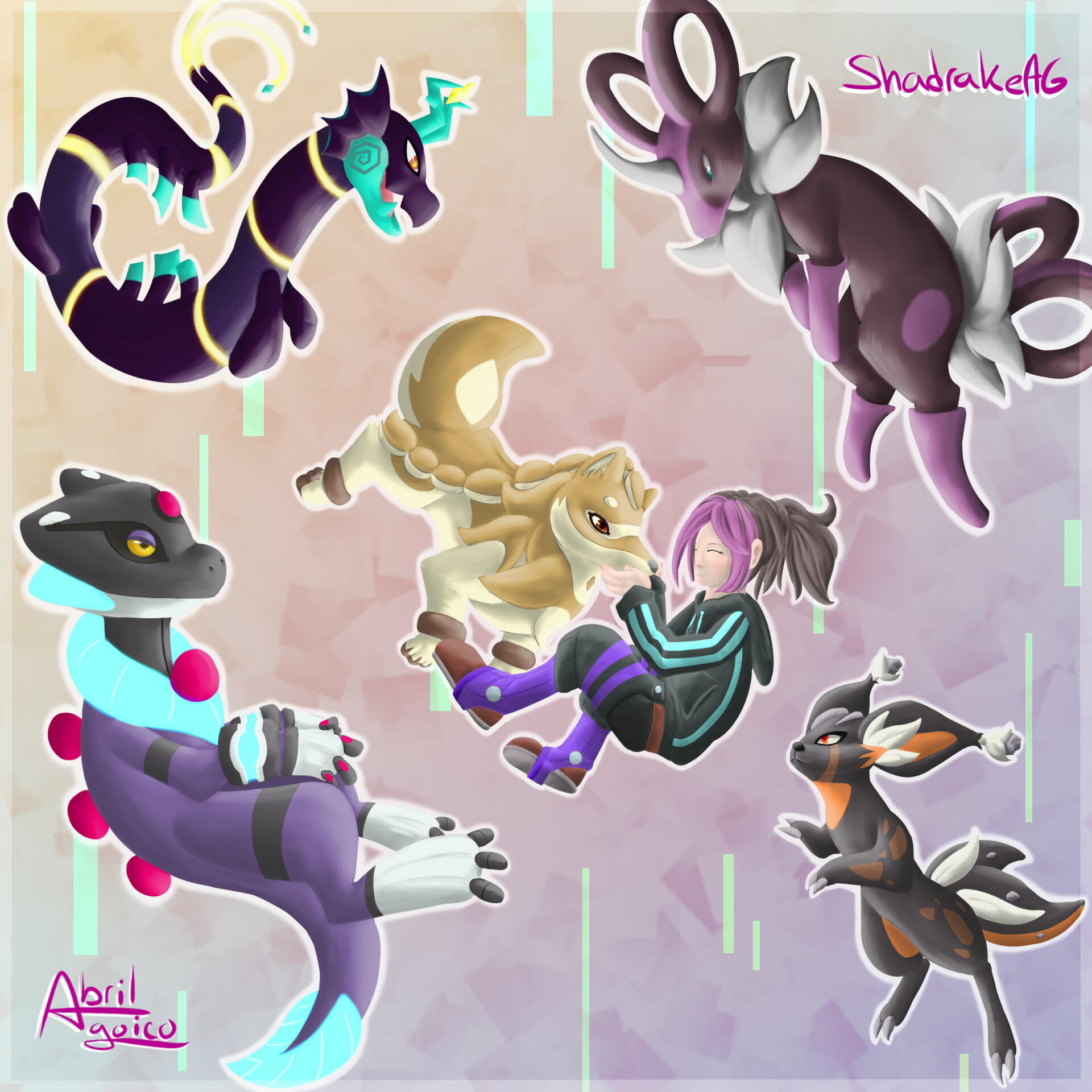 ArtStation - [TemTem] Got 'em!