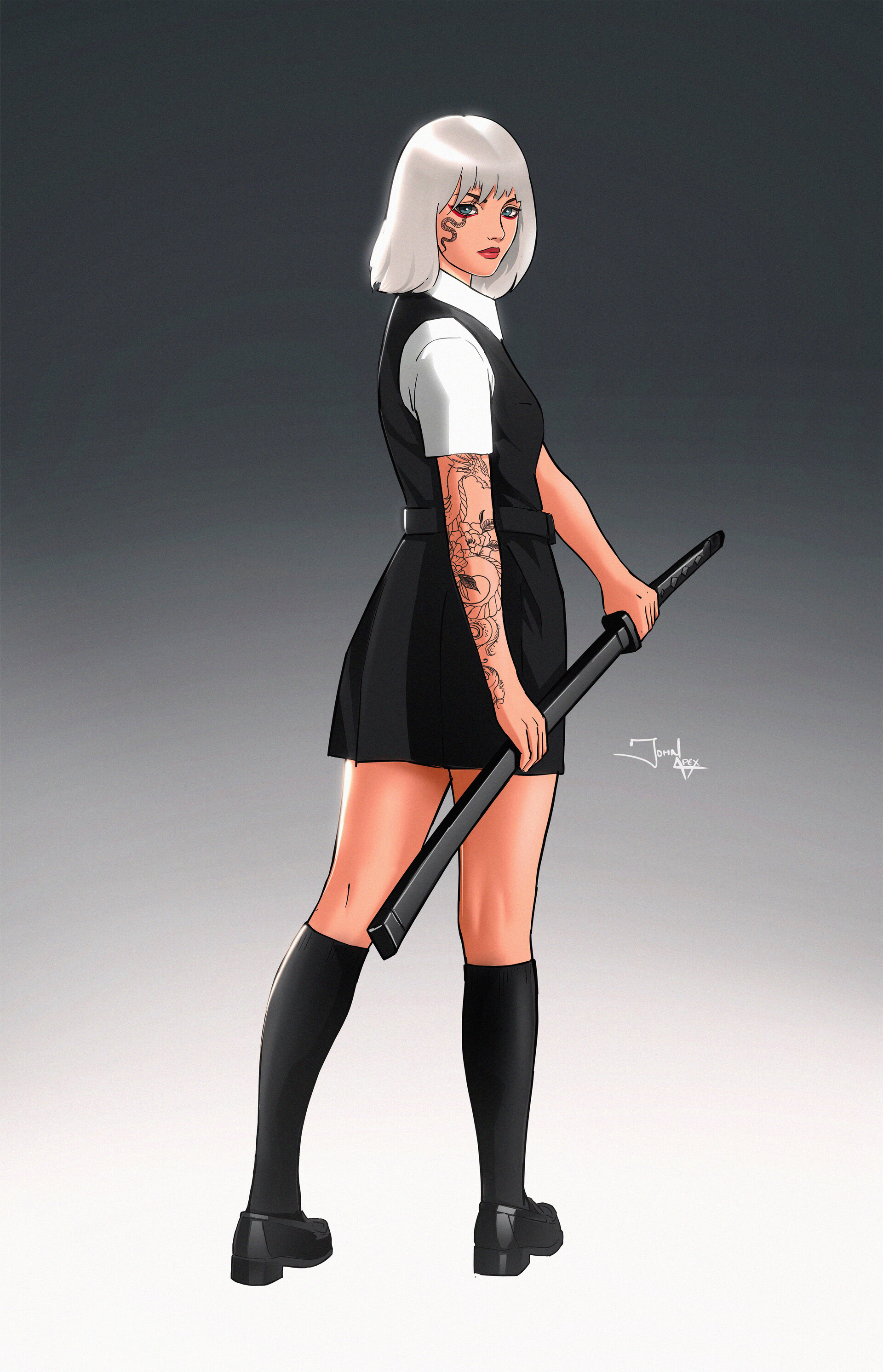 ArtStation - BLADE GAL 1