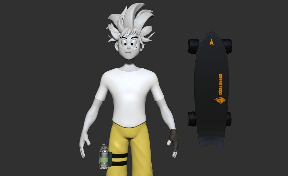 ArtStation - Character design for an indie game WIP