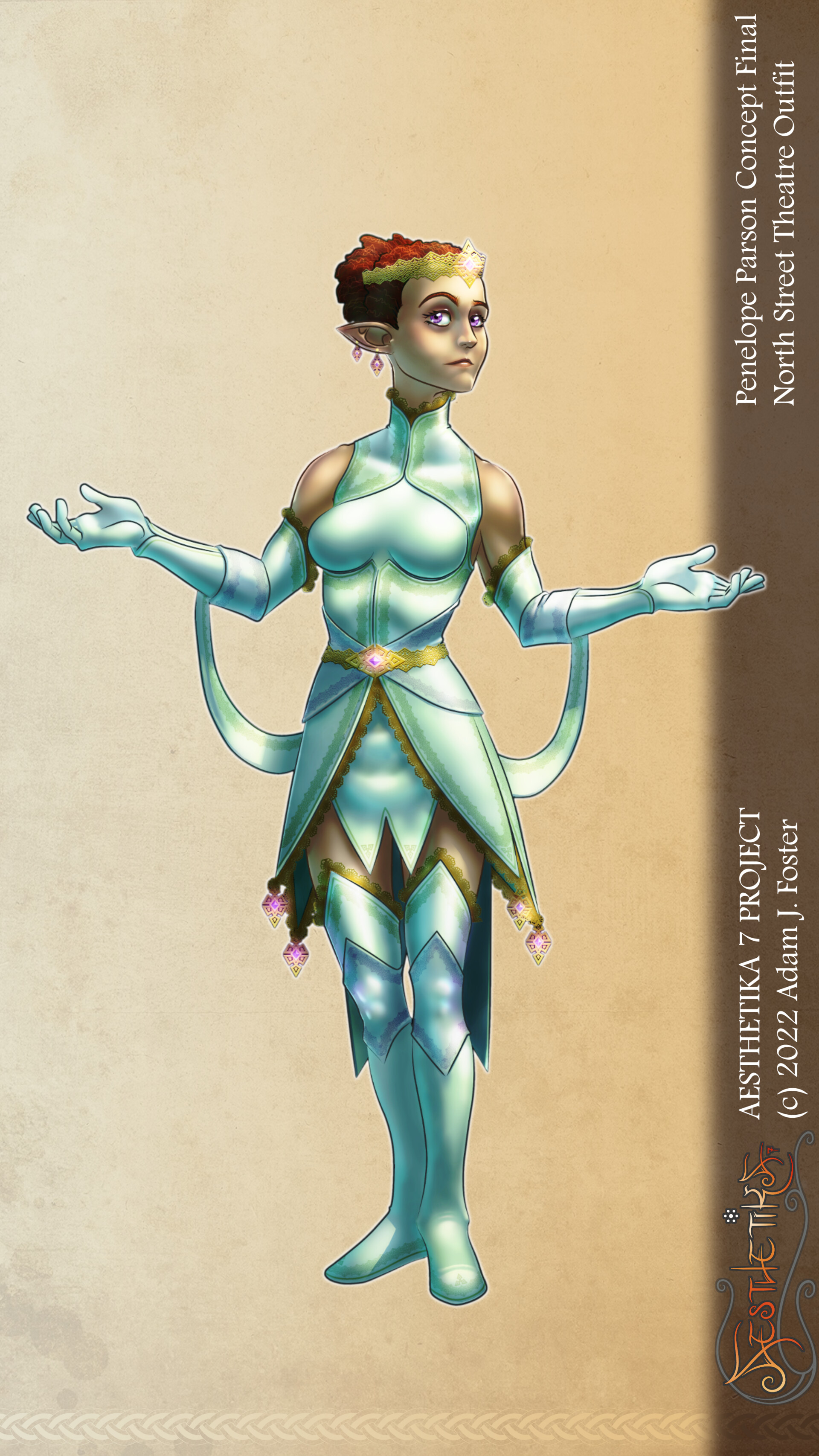 ArtStation - A7 Character Outfit Concept