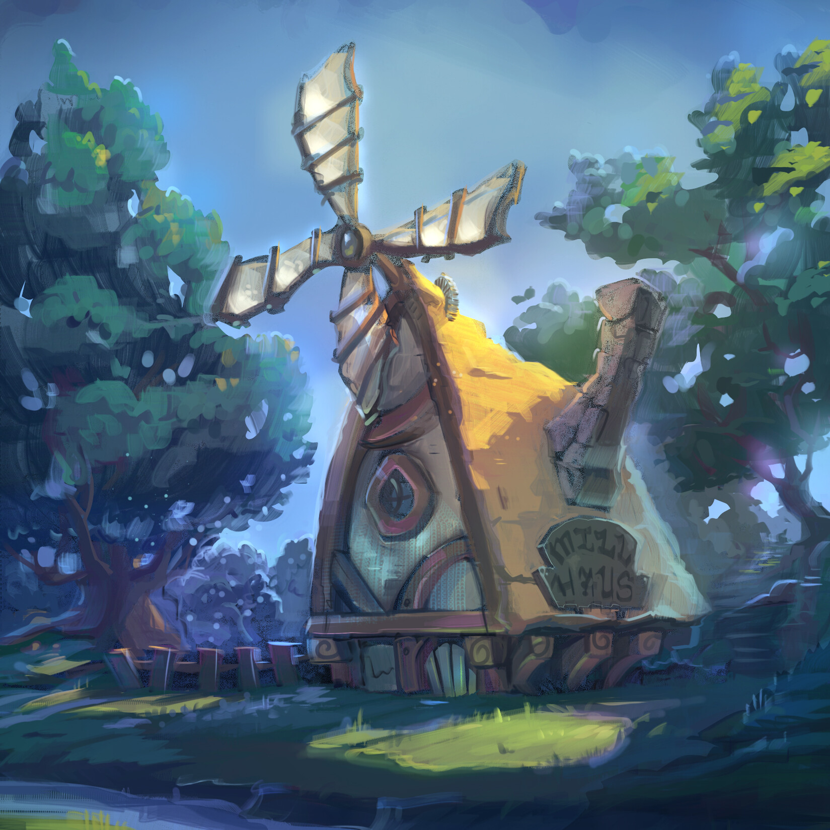 ArtStation - Quiet Mill House