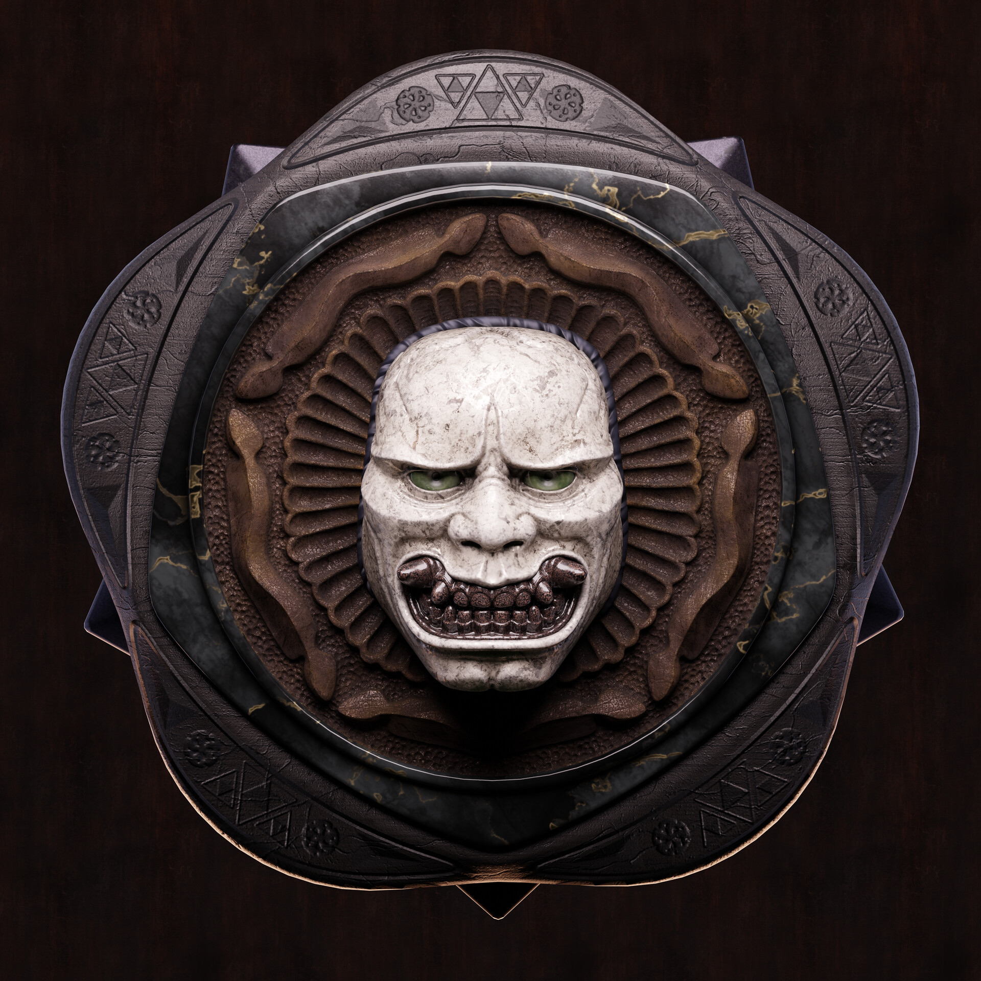 ArtStation - Oni Crest