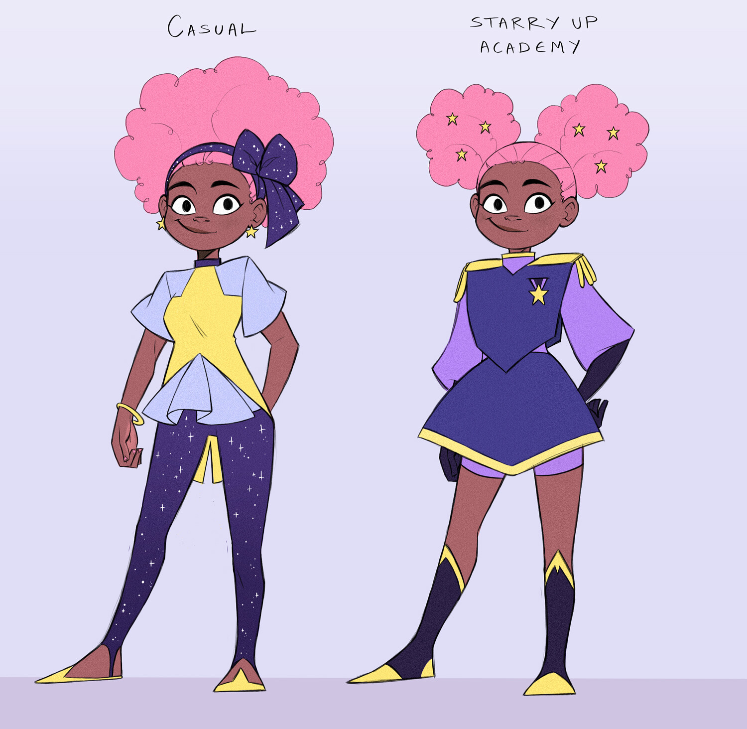 ArtStation - Outfit Designs for Crystal Starr