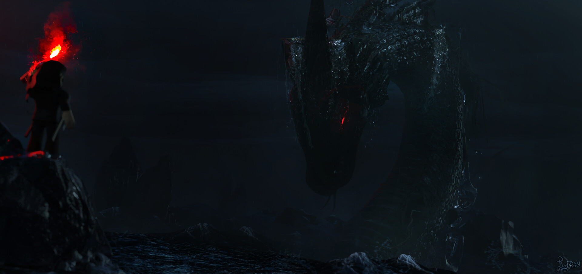 ArtStation - Hidden Serpent