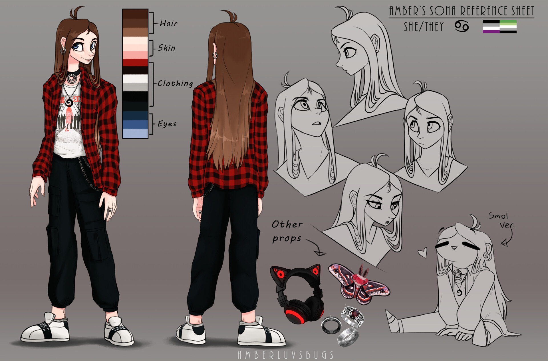 ArtStation - Persona refsheet