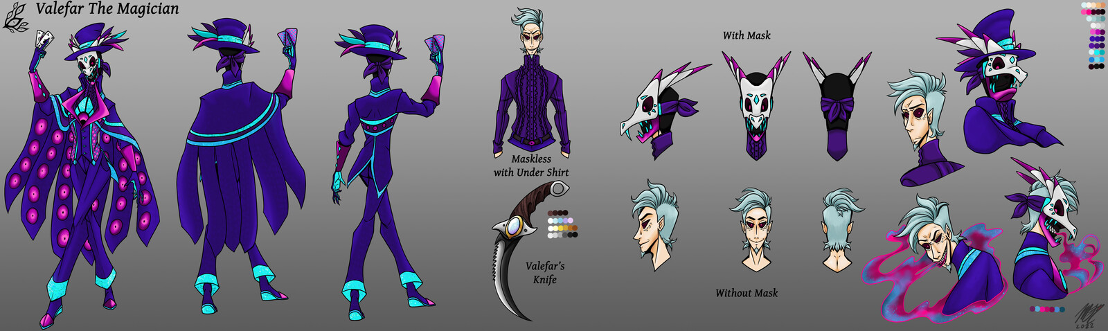 Mikaela Farrell - Concept Art: Valefar The Magician
