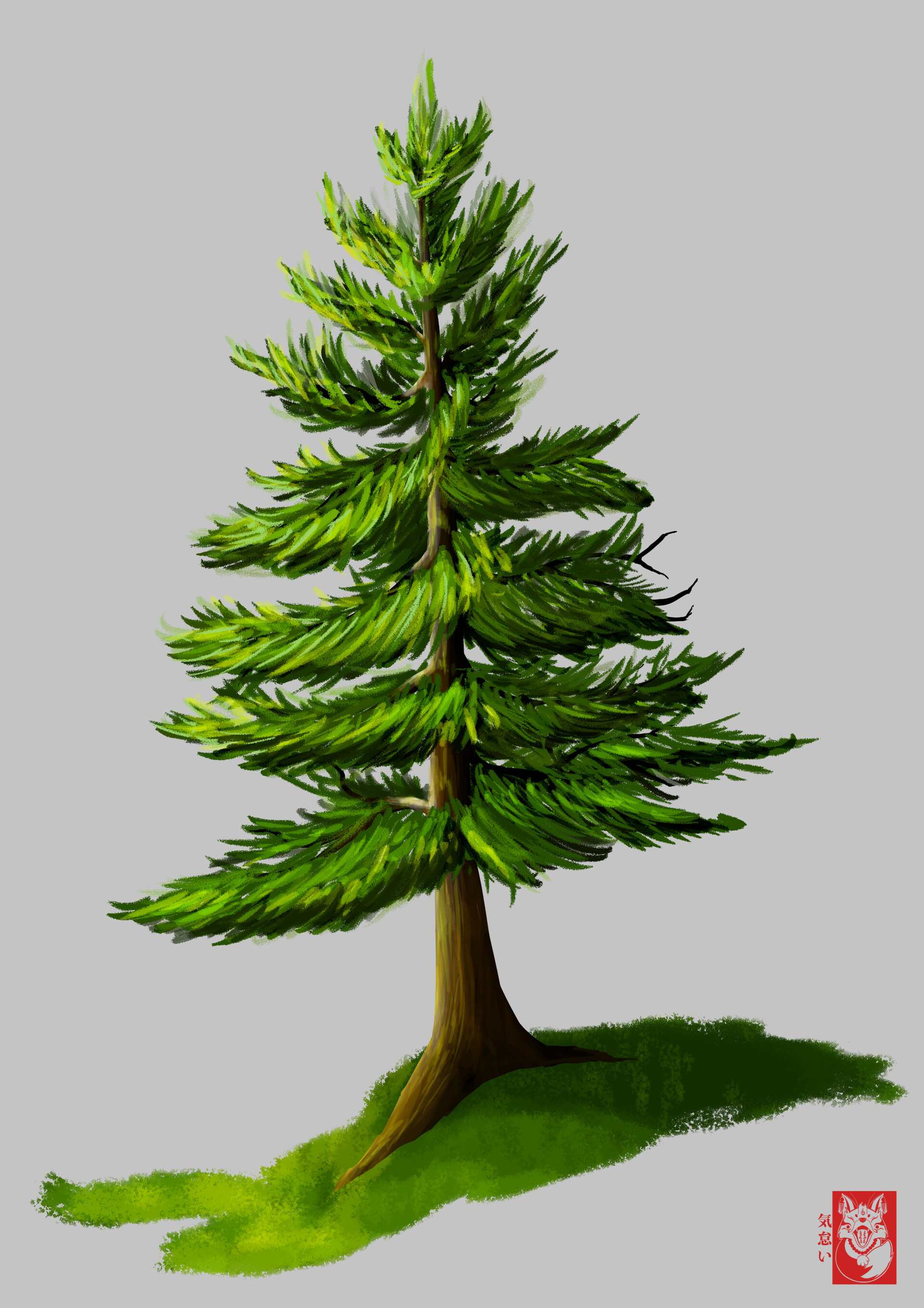 ArtStation - Pine Tree