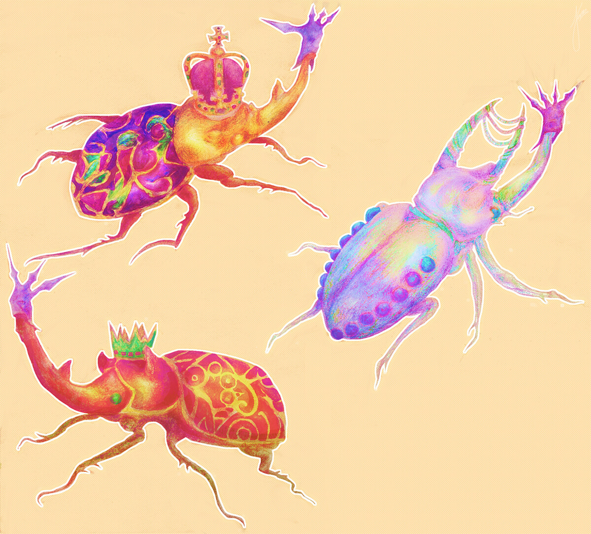 ArtStation - Persona Beetles