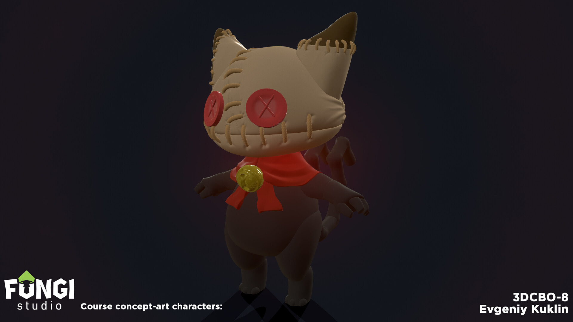 ArtStation - Cat Doll in 3D (concept by Maniani)