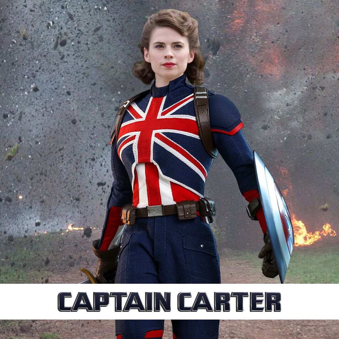 ArtStation - Hayley Atwell Captain Carter