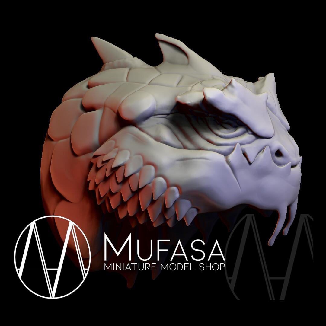 ArtStation - Lizard Head