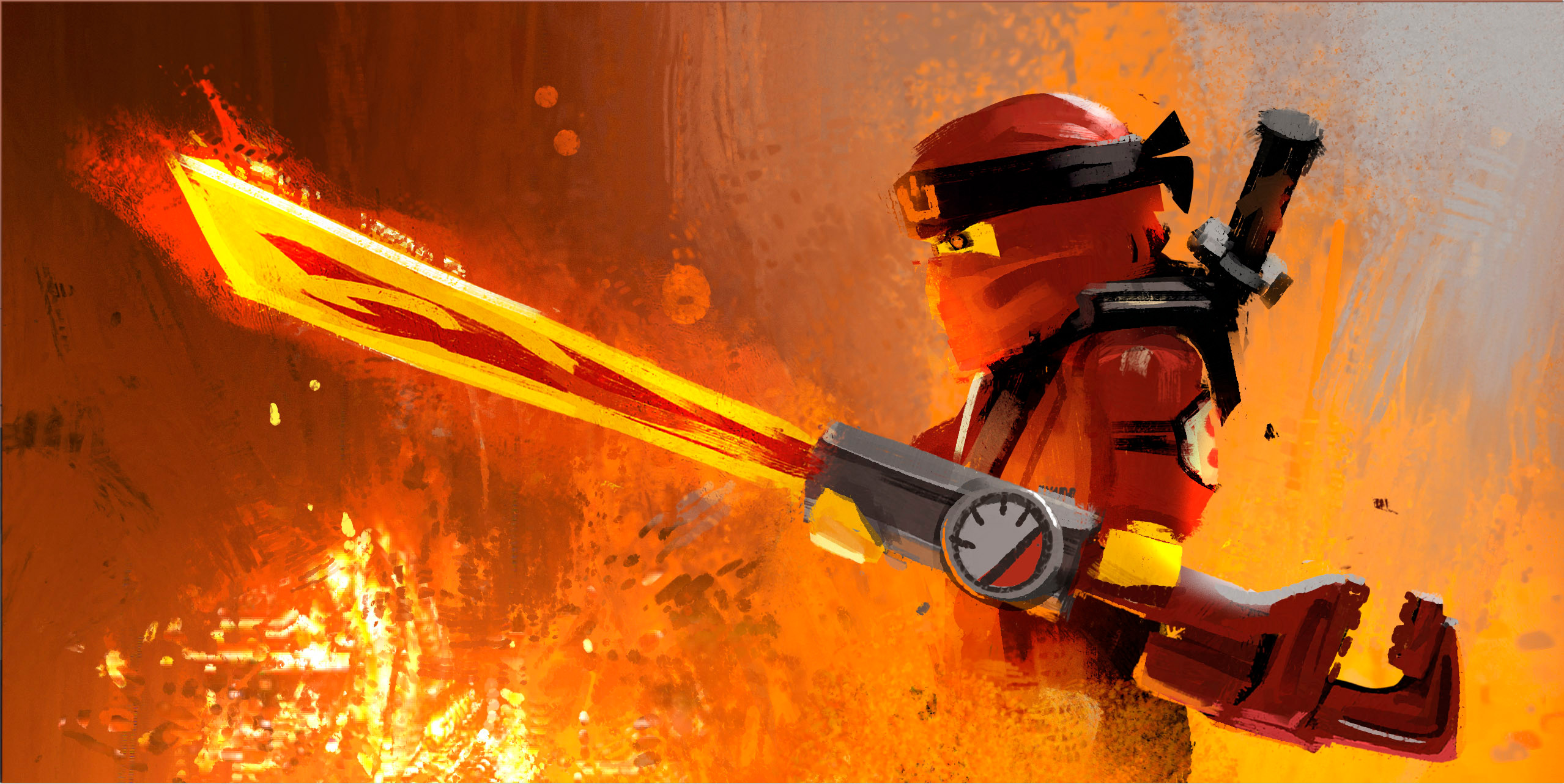 Matt Betteker - Ninjago Pyro Vipers Art