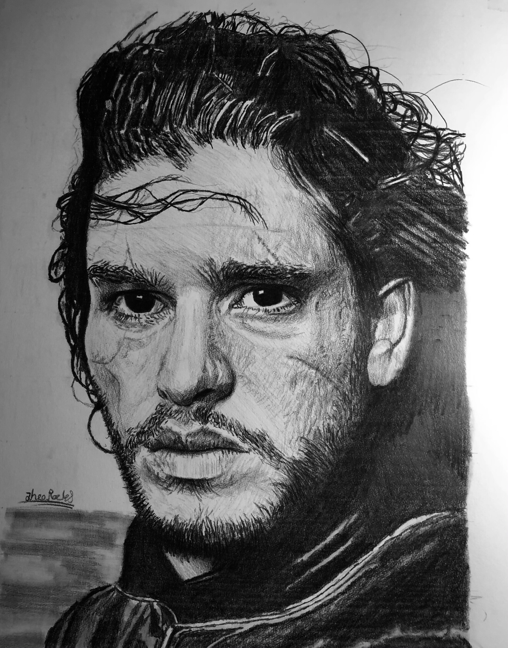 ArtStation - John Snow, Game of Thrones