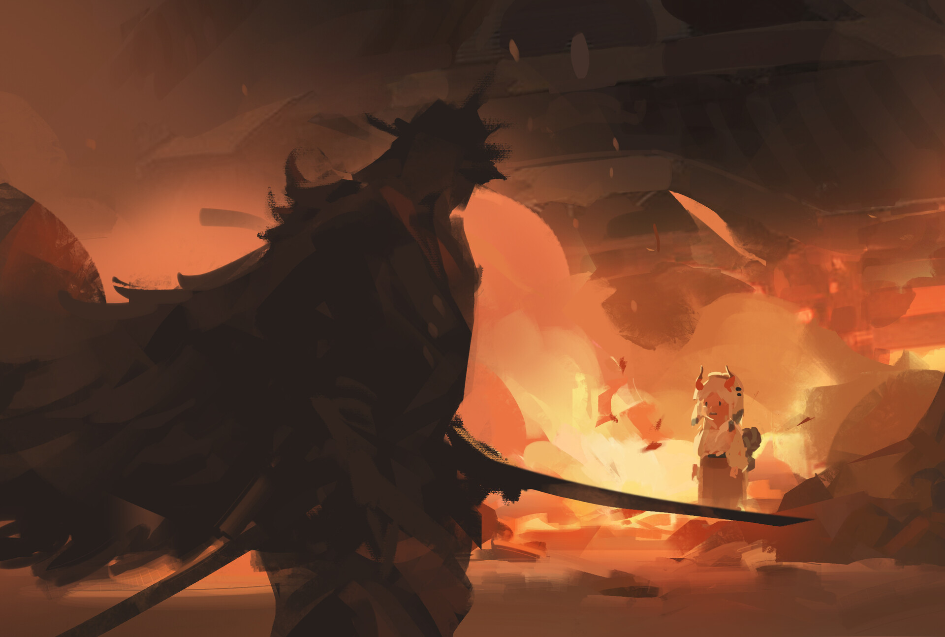 ArtStation - Yamato & The Wildfire_One Piece