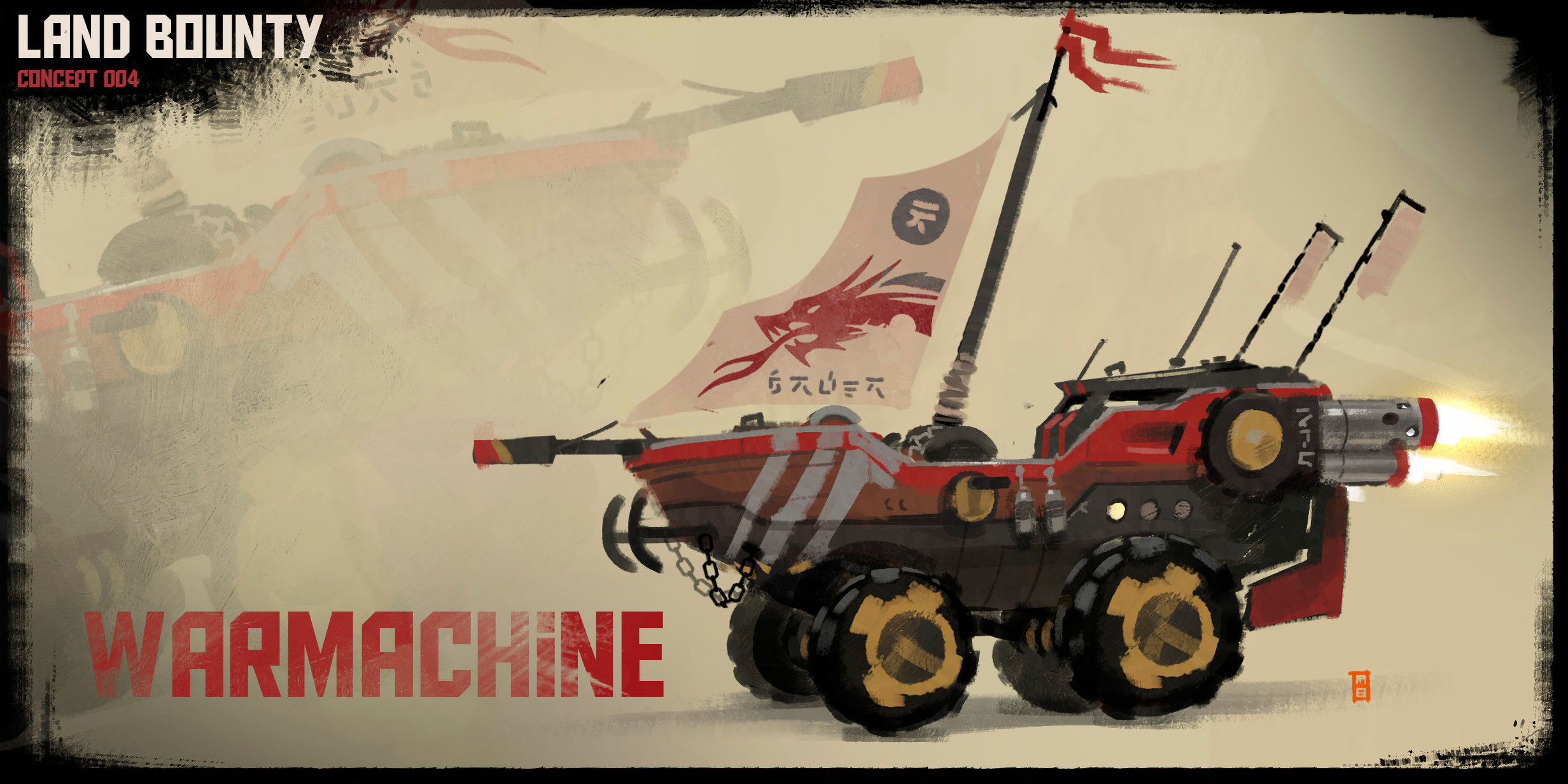 Matt Betteker - LEGO Ninjago Land Bounty Concept Exploration